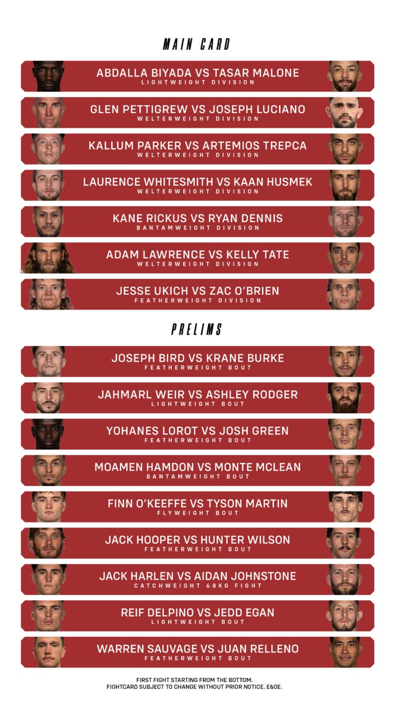 Eternal MMA 103: Perth | Eternal MMA